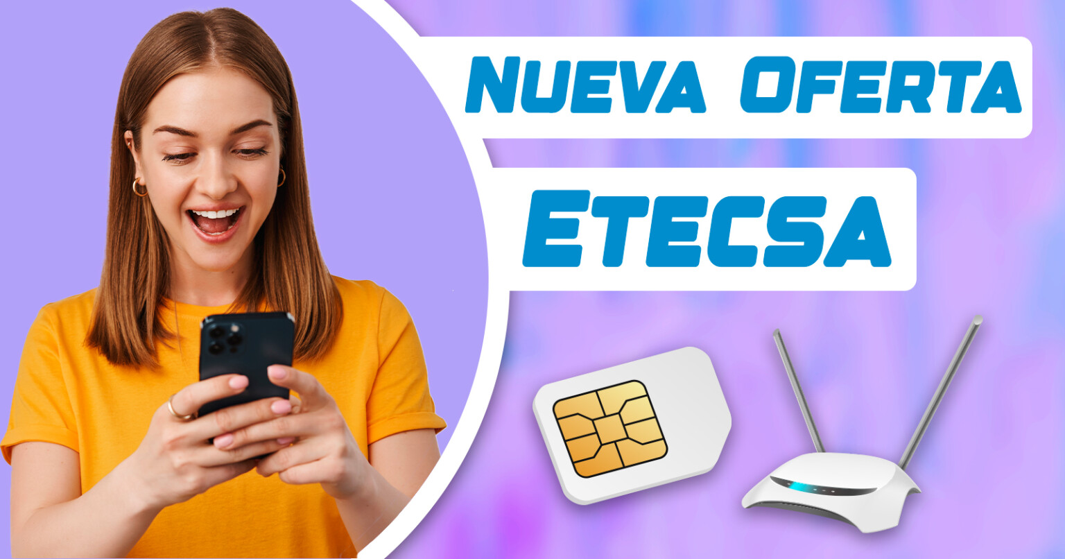 Módem y Línea uSIM: Así es la Nueva Oferta de ETECSA