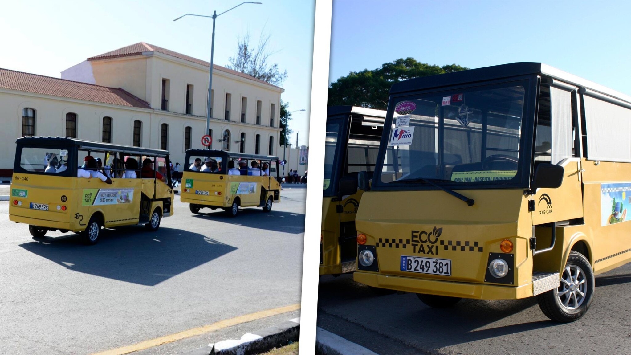 Nuevos Ecomóviles Circulan en Sancti Spiritus: Estas son las Rutas ...