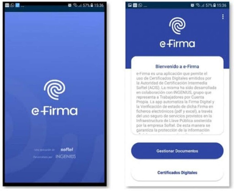 e-Firma Aplicación Cubana de Firmas Digitales 2021