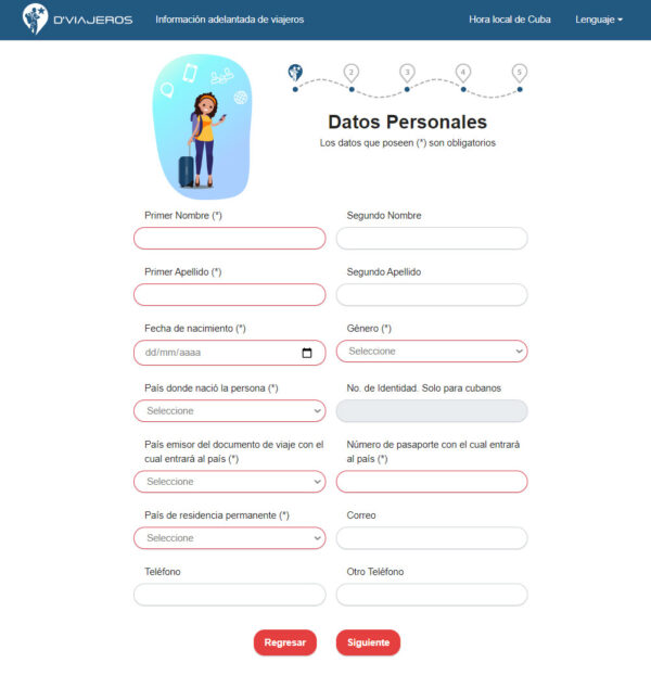 DViajeros Formulario Digital de Ingreso a Cuba Guía 2023